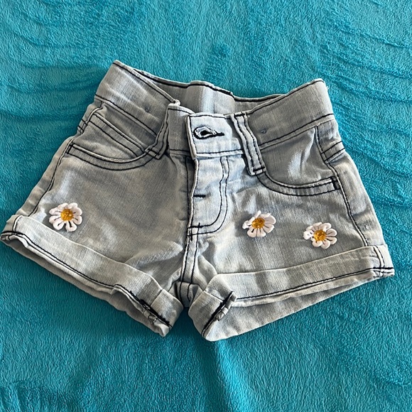 T&k | Bottoms | Daisy Embroidery Shorts 8 M | Poshmark